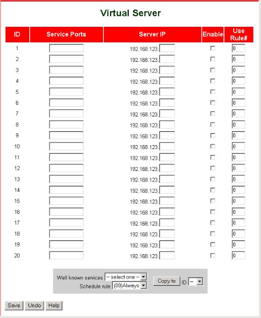 8001 Router User Guide