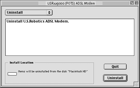 USRobotics SureConnect ADSL USB Modem User Guide